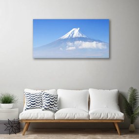 Obraz na plátně Hory Mraky Nebe Krajina 125x50 cm