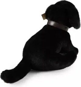 RAPPA Plyšový labrador černý 25 cm / ECO-FRIENDLY / od 0 let