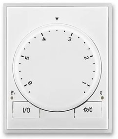 ABB Element,Time termostat bílá/ledová bílá otočný 3292E-A10101 01
