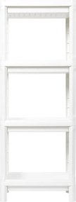 DEA HOME LINDA čtyřpatrový regál