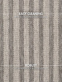 Ted Baker, Kusový koberec Ted Baker Haringey 106398 Grey White, 200x300, šedá, chodba / předsíň
