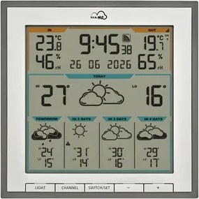 TFA 35.8105.10 ID-08 / Meteostanice / WiFi / předpověď počasí 5 dní /