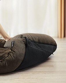 Pelíšek pro psy Alexis 110 cm hnědý