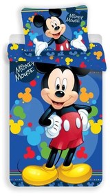 JERRY FABRICS Povlečení Mickey 3 Polyester 140/200, 70/90 cm