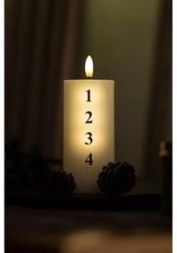LED svíčka na baterky (výška 15 cm) Sille Advent – Sirius