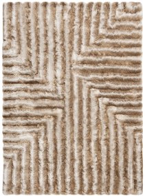 Dywany Łuszczów, Kusový koberec Flim 010-B1 beige, 120x160, béžová, ložnice