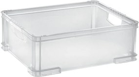 CURVER Úložný box, rovná plastová bedýnka, stohovatelný AURORA - 44 x 35 x 16 (19L)