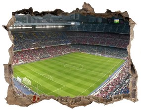 Wallmuralia Samolepící díra na stěnu Barcelona stadion 95x64 cm