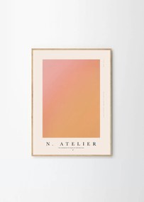 Poster &amp; Frame Plakát Warm Gradient 002 by N.Atelier