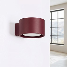 Sollux Lighting Nástěnné svítidlo MODO 1 bordó GX53