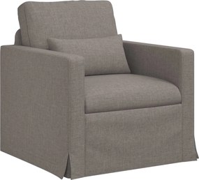 Set pohovek 2 ks Taupe textil 3407585