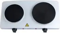 Orava VP-91 bílá / Elektrický vařič / 2500W / 2 plotýnky / 185 + 155 m