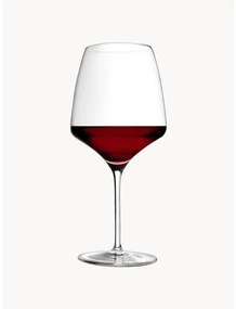 Baňaté křišťálové sklenice na červené víno Experience, 6 ks