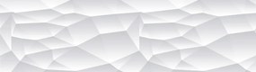 AG Design Samolepící bordura - Bílá abstrakce, 13,8cm x 5m,  WB 8233