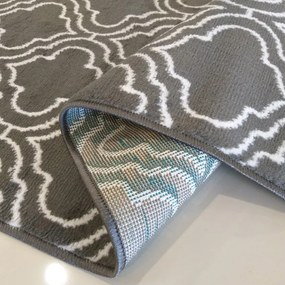 Skandinávský koberec šedě bílé barvy Šířka: 200 cm | Délka: 290 cm