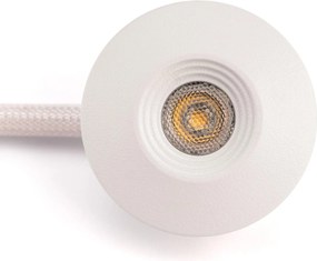 SLC SLC1204IP Vestavné LED svítidlo MiniOne Fixed 2,1 W 3 V 2700 K stmívatelné IP65 32 mm 45° Ra90 bílé - TLG