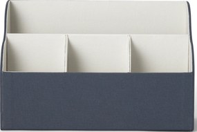 Stolní organizér Printworks 17 x 26 cm tmavě modro-krémový