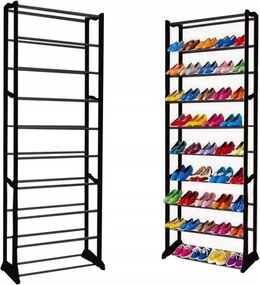 Verk Skládací botník Amazing Shoe Rack 50 párů černá