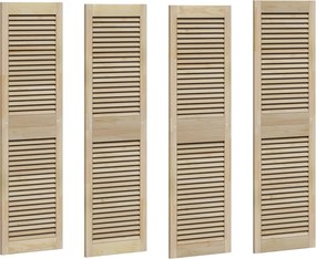 Skříňové dveře se dveřmi 4 ks Přírodní 140,5 x 39,5 cm 3394497