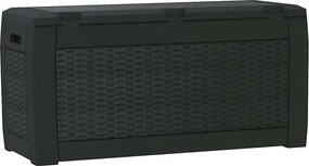 Zahradní úložný box antracitový 119 x 48 x 60 cm polypropylen 152197