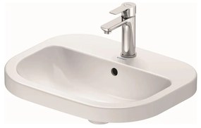Duravit 24025500002 - Závěsné umyvadlo D-CODE 55x44 cm keramika/lesklá bílá