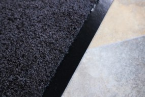 Rinos bv, Rohožka Care & Clean black, 40x60, černá, chodba / předsíň