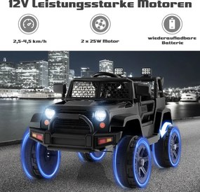 Costway 12 V bateriové dětské vozidlo Elektrické dětské vozidlo s dálkovým