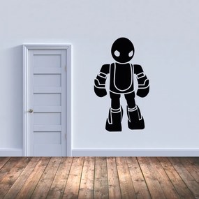 Dětský robot - vinylová samolepka na zeď 100x58cm