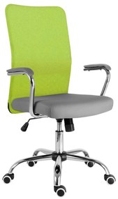 Dětská juniorská židle ERGODO FUNKY Barva: šedo-reflexní zelená