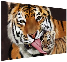 Fototapeta Tygr a tygřík 200x135cm FT2565A_1AL