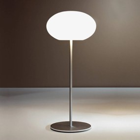 Casablanca Aih stolní lampa, Ø19cm bílá matná