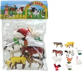 MaDe Zvířátka v sáčku 7-10 cm / Figurky zvířátek / od 3 let