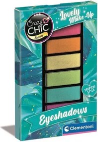Clementoni Crazy Chic Teen: MakeUp Eyes Tropical Vibe / od 9 let