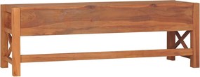 TV stolek 140 x 40 x 45 cm teakové dřevo 325267