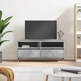 TV skříňka betonově šedá 100 x 34,5 x 44,5 cm kompozitní dřevo - Default Title
