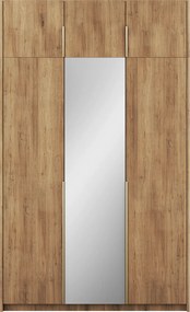 ADRK Furniture Alera III s nástavcem Výklopná skříň ADRK-W-ALER-150-AG