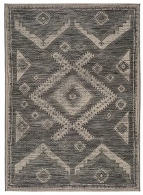 Šedý venkovní koberec Universal Devi Ethnic, 160 x 230 cm