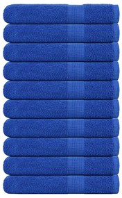 Saunové osušky FROGN 10 ks modré 80x200 cm 360 g/m² 136721