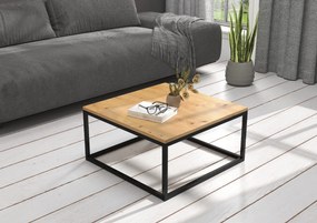 ADRK Furniture Konferenční stolek BELTEN 65x65 CT-BEL-B-A