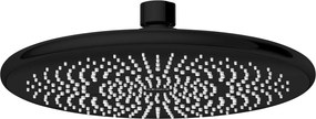 Wenko Dešťová sprchová hlavice Watersaving, Ø 22,5 cm (černá, Ø 22,5 cm)