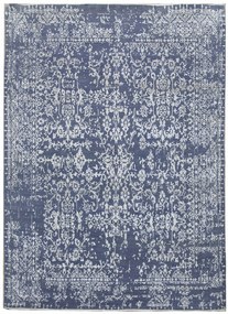 Diamond Carpets koberce Ručně vázaný kusový koberec Diamond DC-JK 1 Jeans blue/silver Rozměry koberců: 140x200