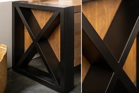 Invicta Interior Designový TV stolek dřevěný/masivní: Kestyn