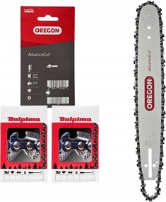 2x Řetěz vodítko pro pilu Nac TT-CS4500 45 cm