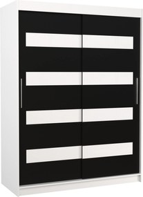 ADRK Furniture Skříň posuvná se zrcadlem MARTINEZ 150 ADRK-SW-MAR-WB-WL-150