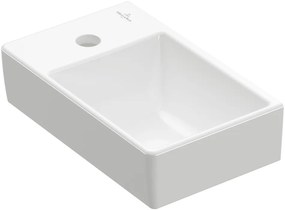 VILLEROY & BOCH Villeroy &amp; Boch AVENTO - Umyvátko 360x220x110 mm, bez přepadu bílá Alpin CeramicPlus 43003RR1