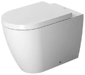 Duravit ME by Starck - Stojící WC, zadní odpad, s WonderGliss, alpská bílá 21690900001