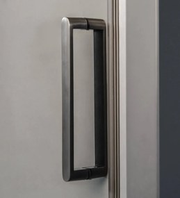 ARTTEC Posuvné sprchové dveře do niky SHADOW 106 - 110 x 195 cm šedé sklo PAN04709