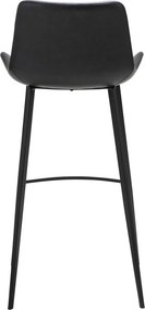 Černá barová židle (výška sedáku 74,5 cm) Hype – DAN-FORM Denmark
