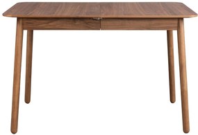 Ořechový rozkládací jídelní stůl ZUIVER GLIMPS 120/162 x 80 cm