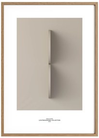 Idealform Poster no. 8 Arched shapes Barva: Smokey taupe, Velikost: 300x400 mm